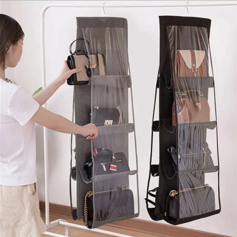 Hanging Purse Organizer (8 Compartments) – URBAN NEST